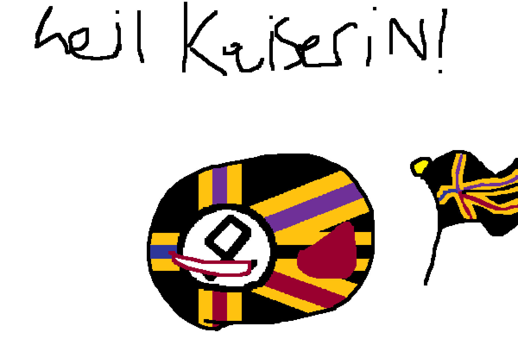 Pixilart - heil kaiserin!! by hollihollz