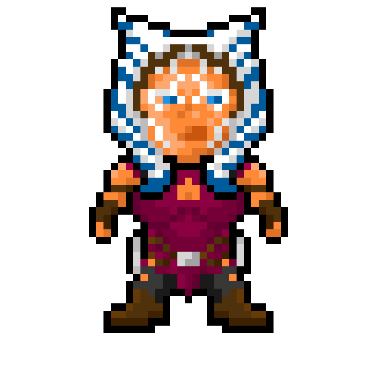 Pixilart - Ashoka Tano Star Wars Animation by garrett5