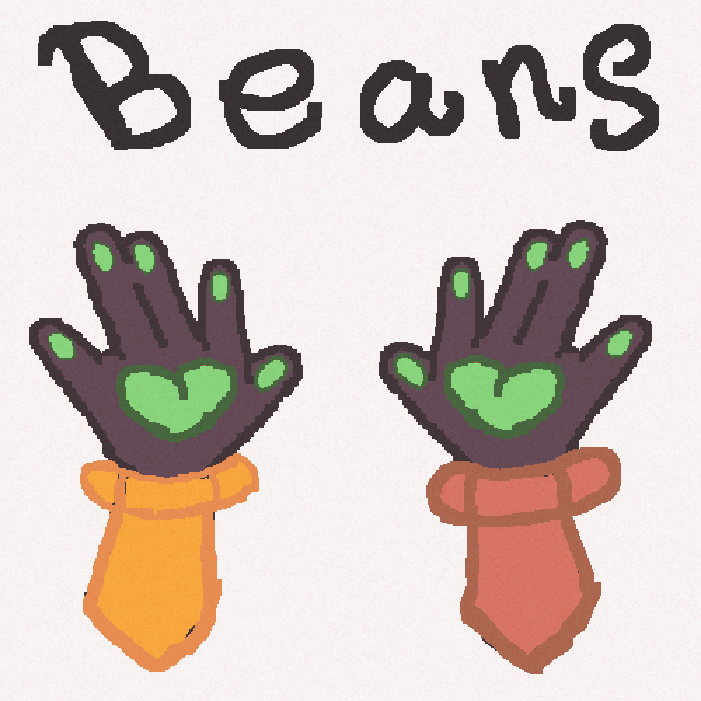 Pixilart - the beans by M00dy-Mvtt
