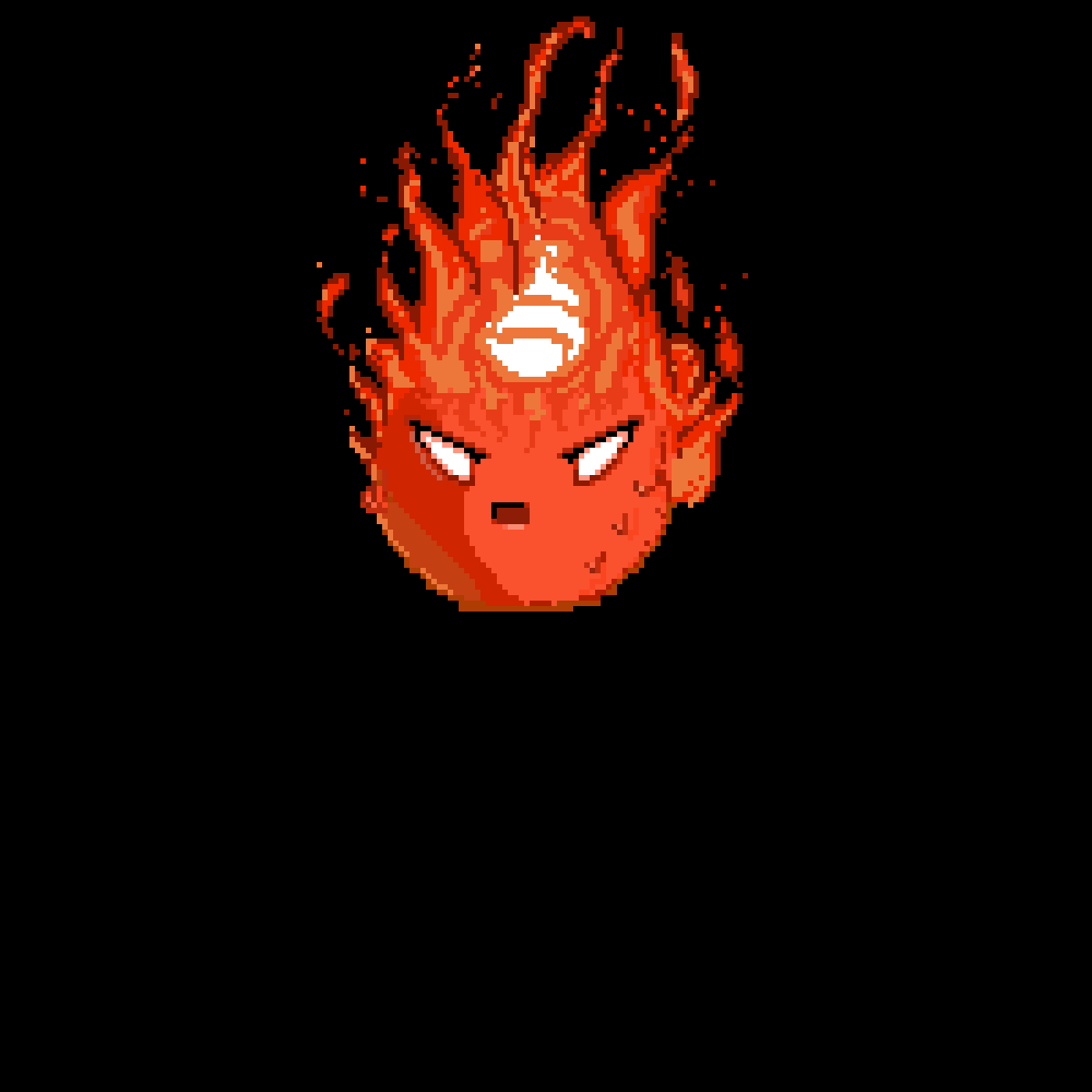 Pixilart - angry fire hihi by BlueGigi