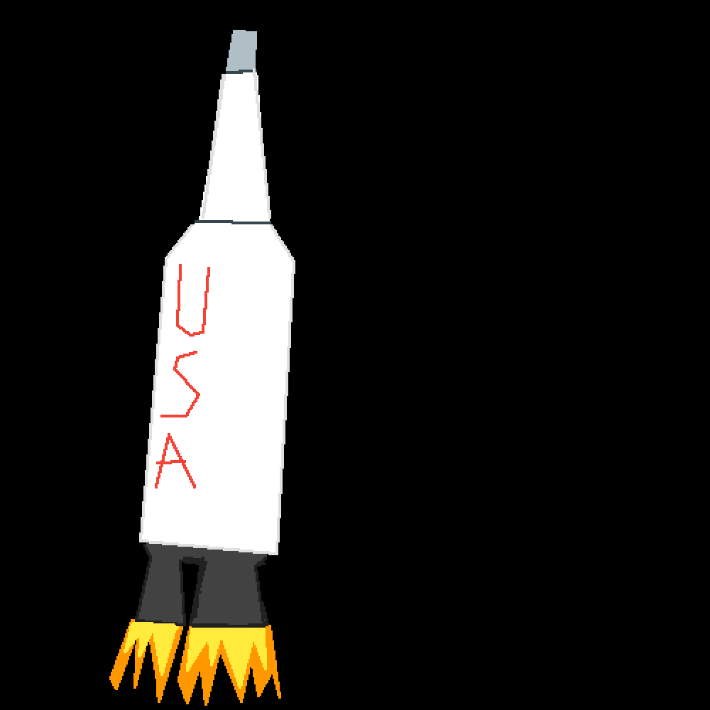 Pixilart - rocket by omen10pixl