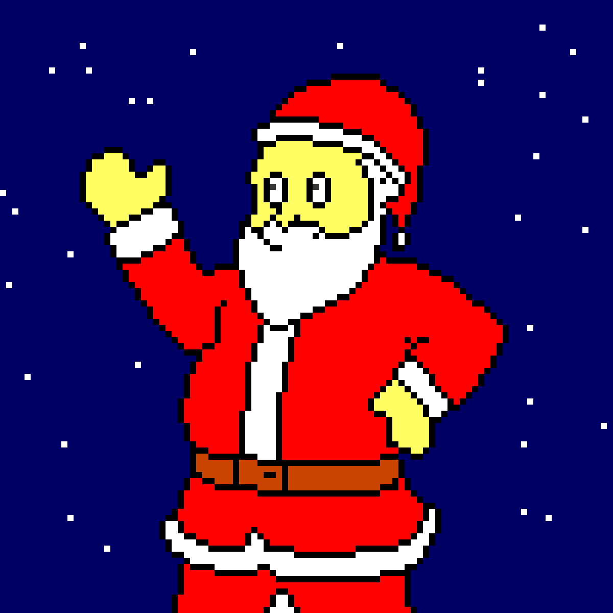 Pixilart - Santa by Kairoddy