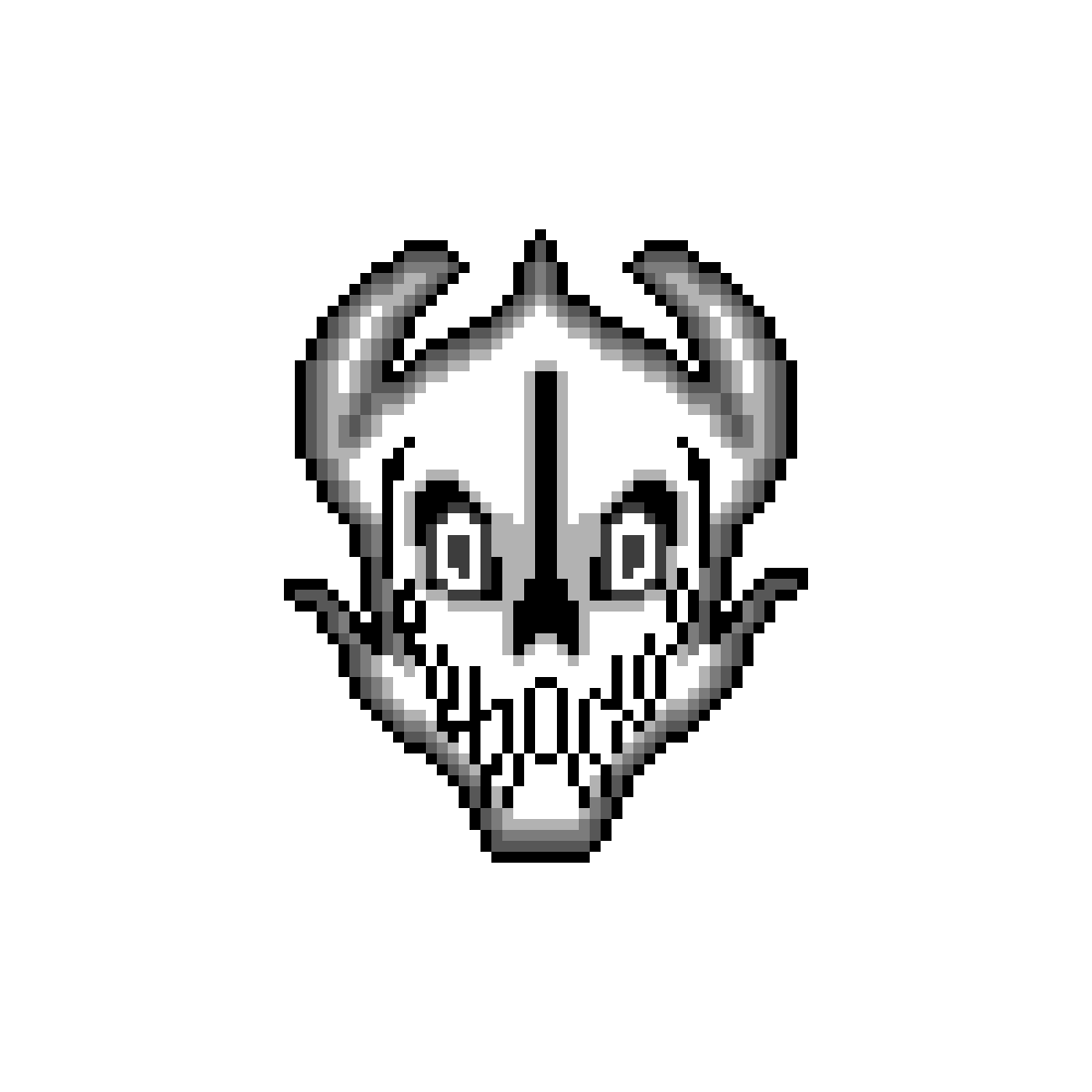 Pixilart - Gaster Blaster shoot by RJW3009