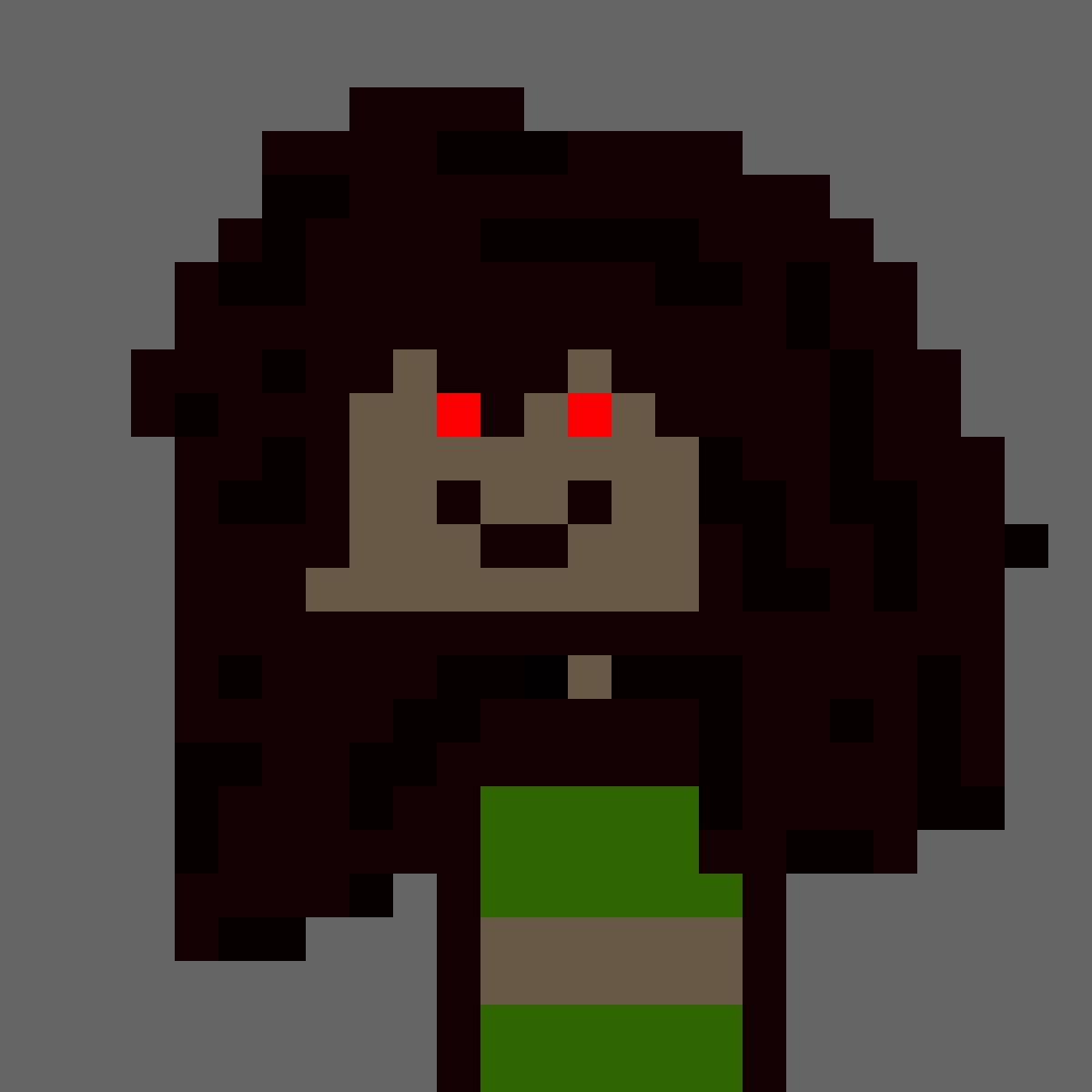 Pixilart - Chara but Dark by JudeNotHere