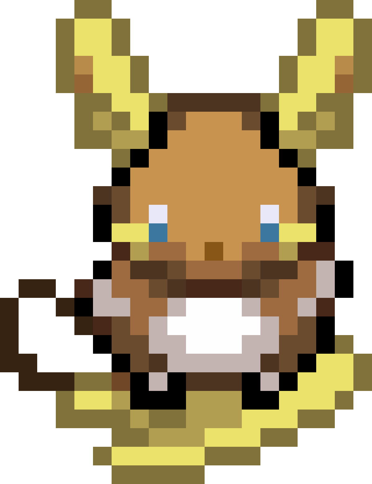 Pixilart - Alolan Raichu by ColorGamer