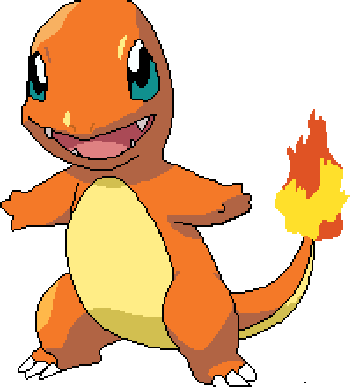 Pixilart - Charmander by Eves1316