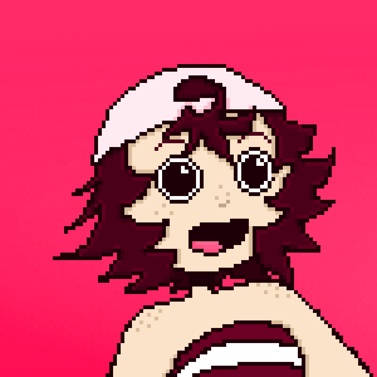 Pixilart - strawberry shortcake pfp by jackks-monster