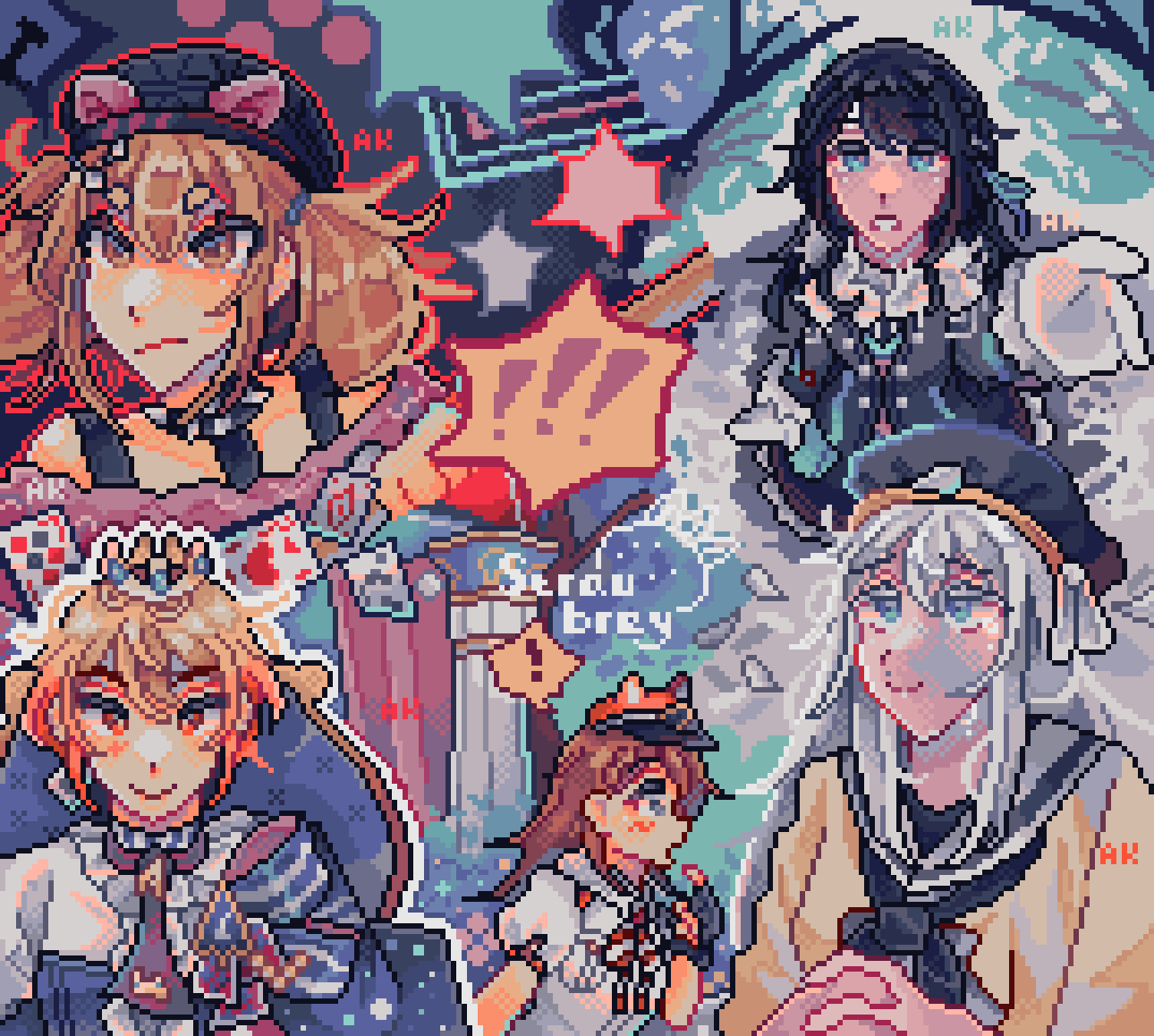 Pixilart - Proseka Anniver by Straubrey