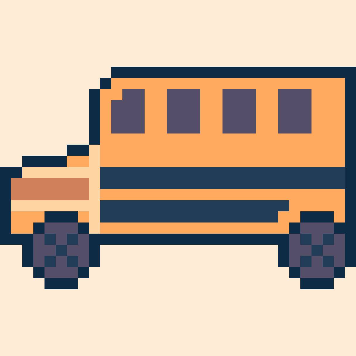 Pixilart - School Bus by Otwald