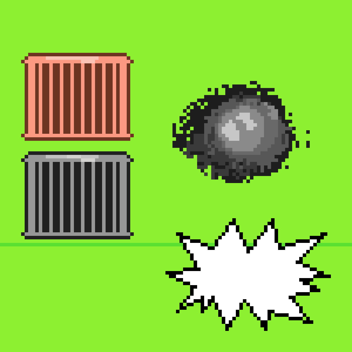 Pixilart - Cage Sprites maybe by Cosmogos