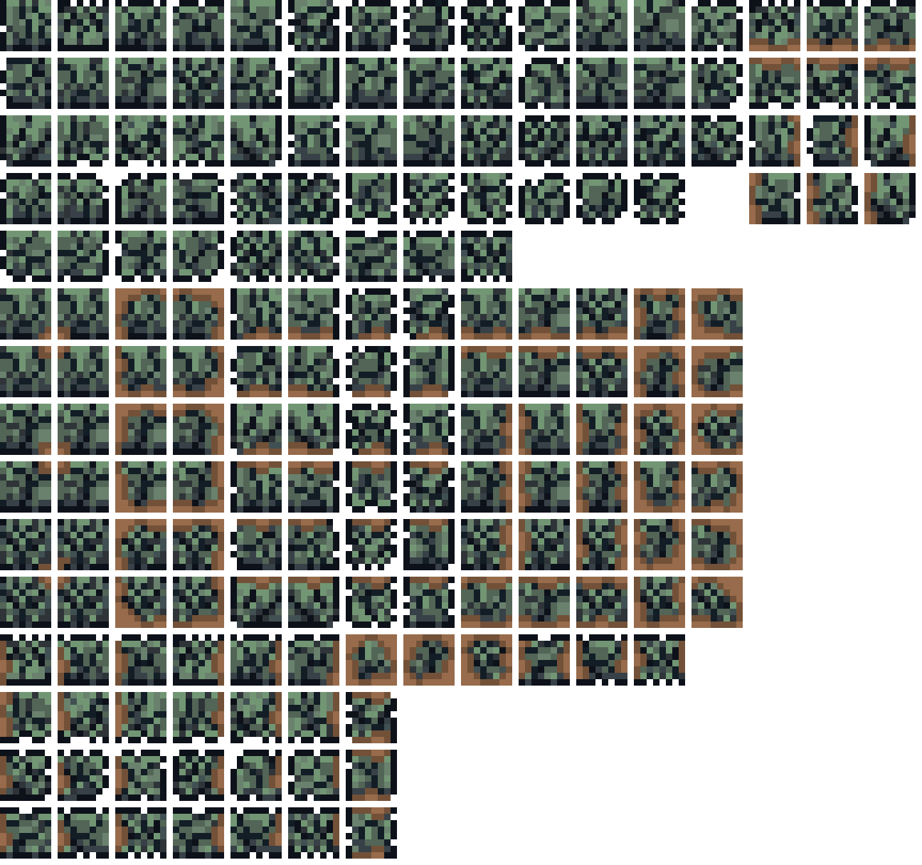 Pixilart - Terraria Tile ID #482 | Cracked Green Brick by tSpritesheeter