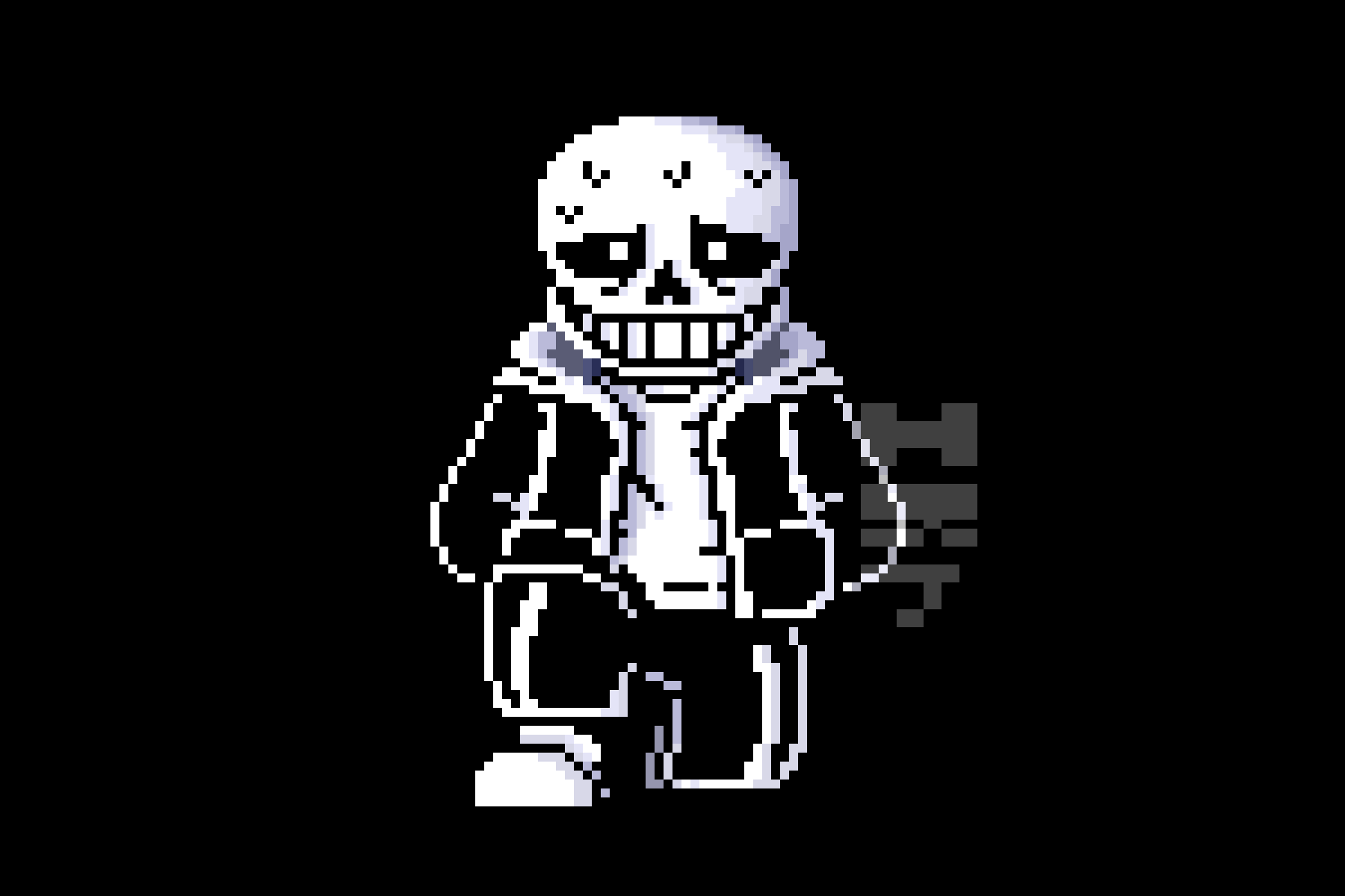 Pixilart - tired sans by IKillrr