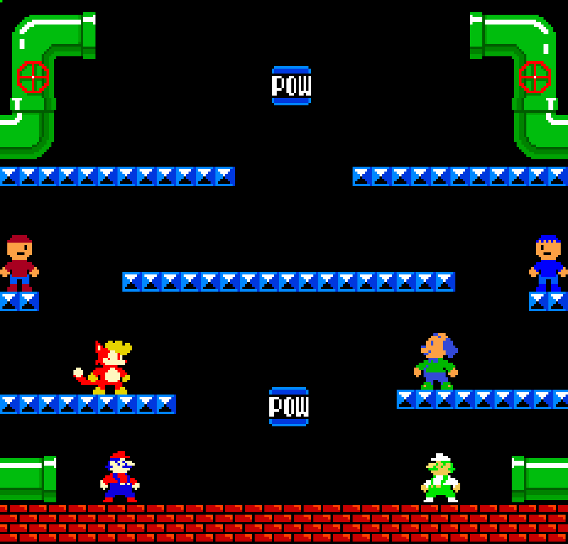 Pixilart - Mario Bros Arcade Plus+ by JimothyGames