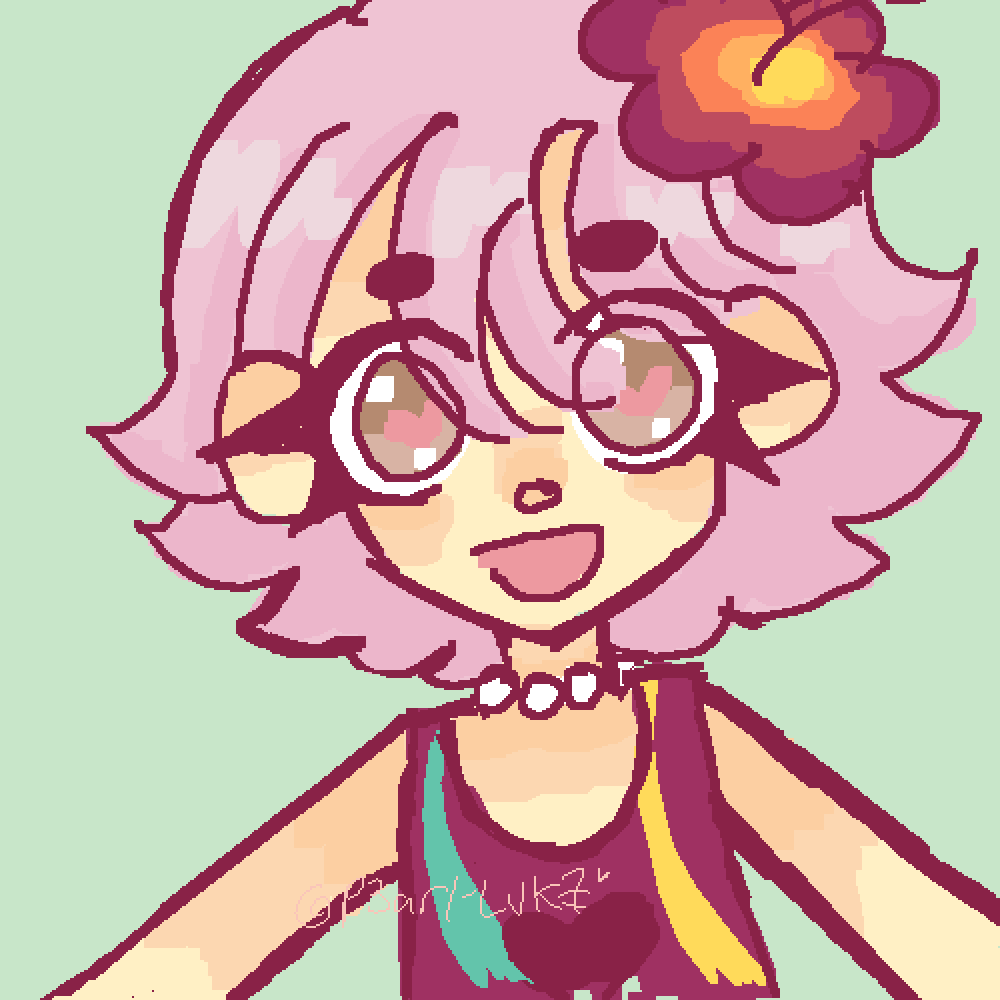 Pixilart - New Tropical Pfp by P3arl-Luk1