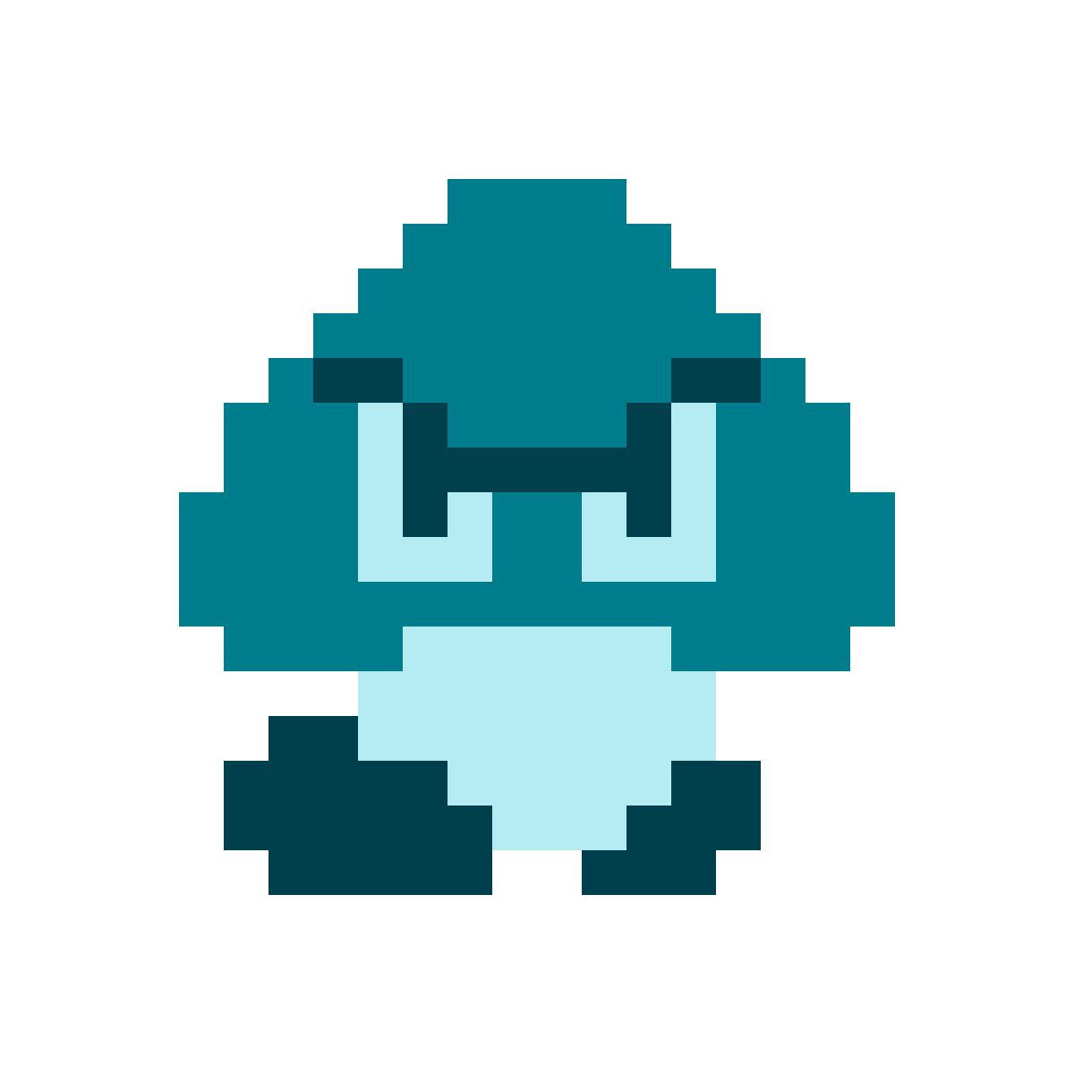 Pixilart - Blue Goomba (Super Mario Bros. 1) by Geean