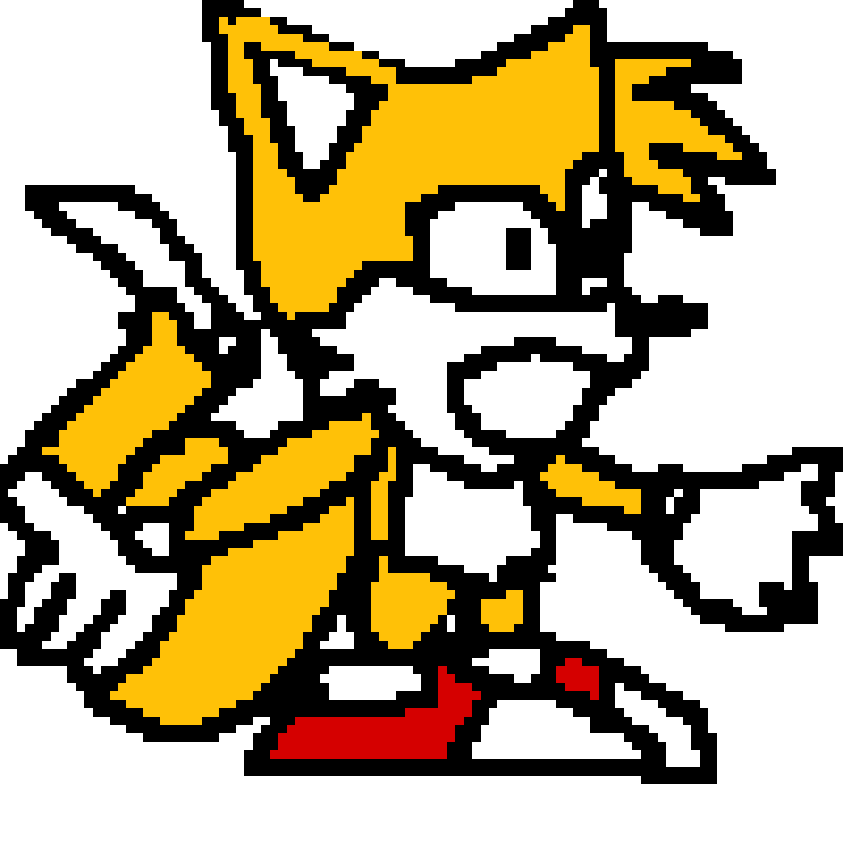 Pixilart - Dorkly Tails Right Pose by SonicFast1991