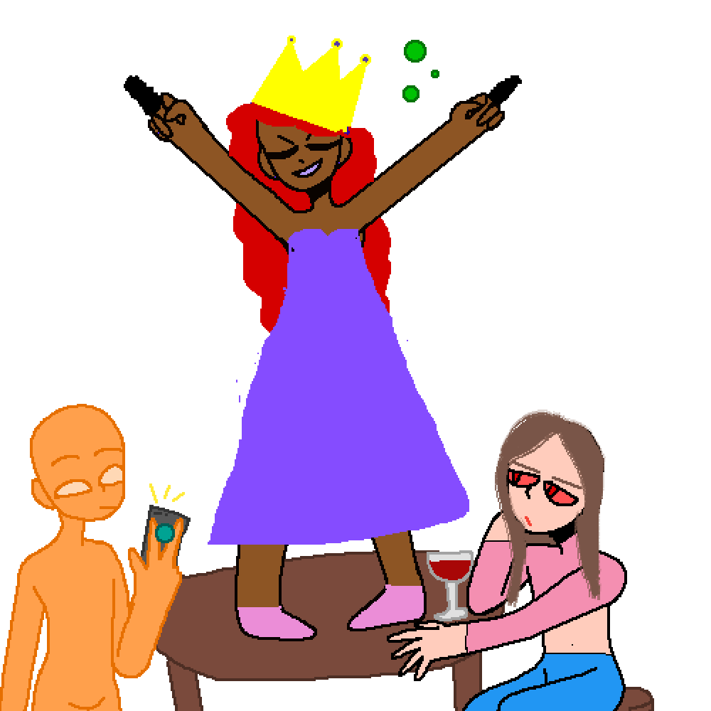 Pixilart - Drunk base by mightsownmylove