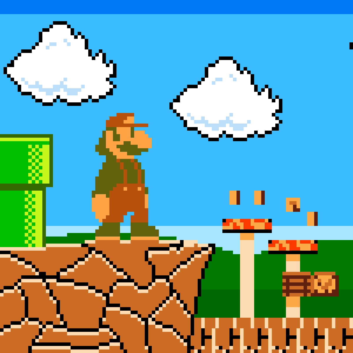 Pixilart - mario drawing by Gavin2040