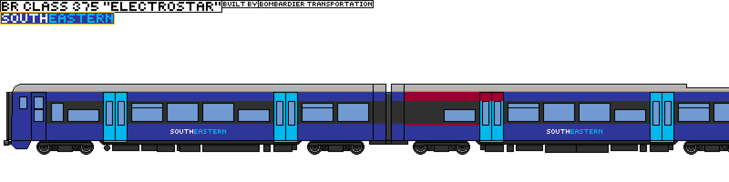 Pixilart - BR Class 375 "Electrostar" by Kubsamboll