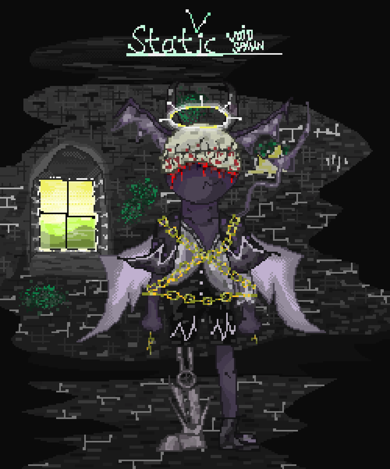 Pixilart - Static (Held) by tonedeafbard