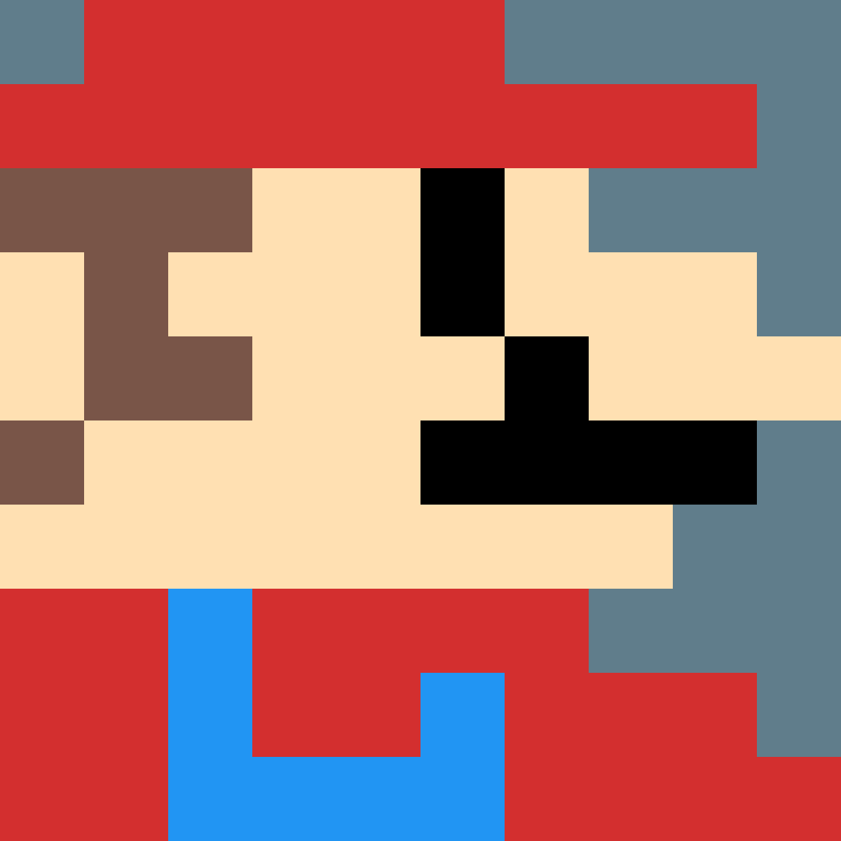 Pixilart - Mario 10x10 by Rblxsalih