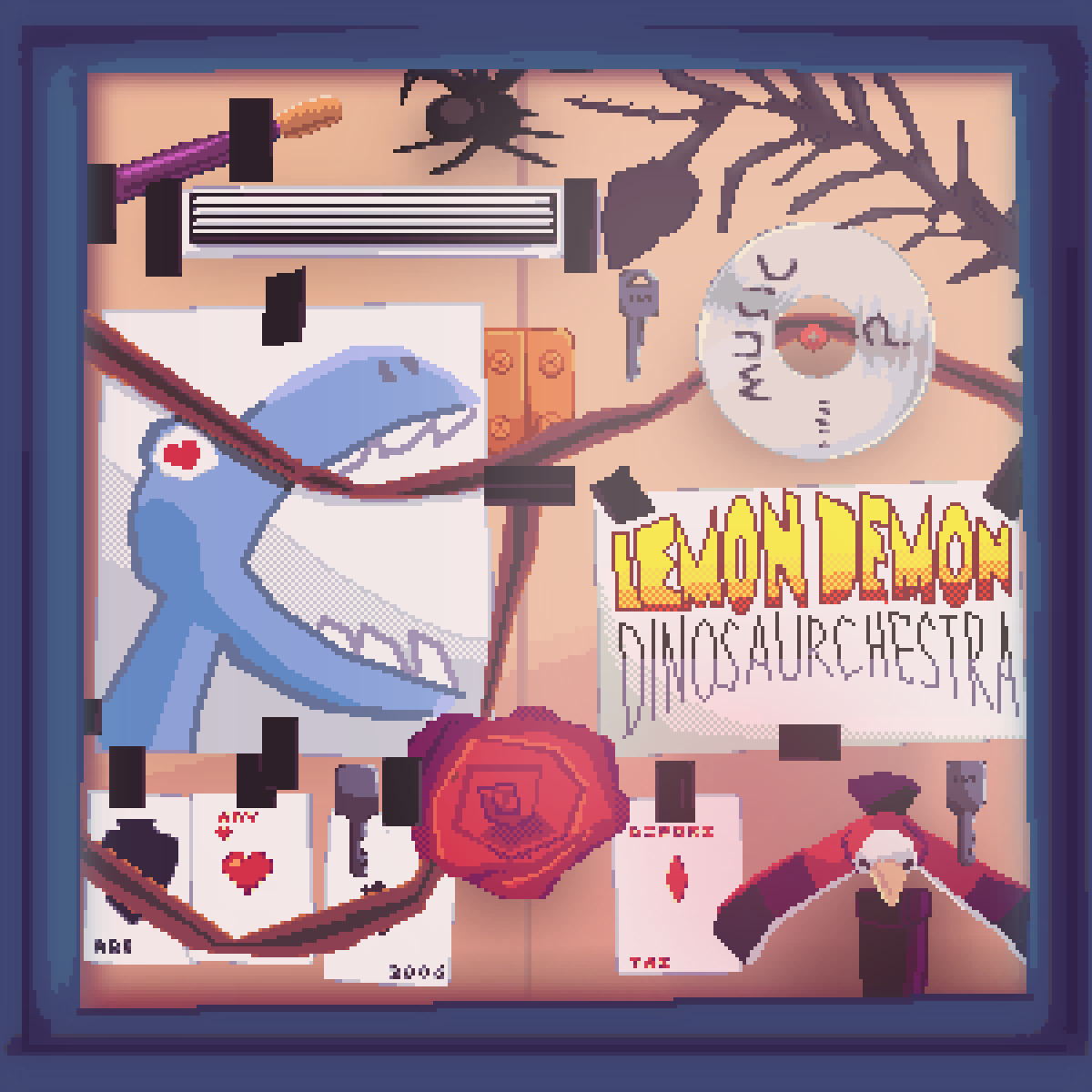 Pixilart - Lemon Demon - Dinosaurchestra by Arcany