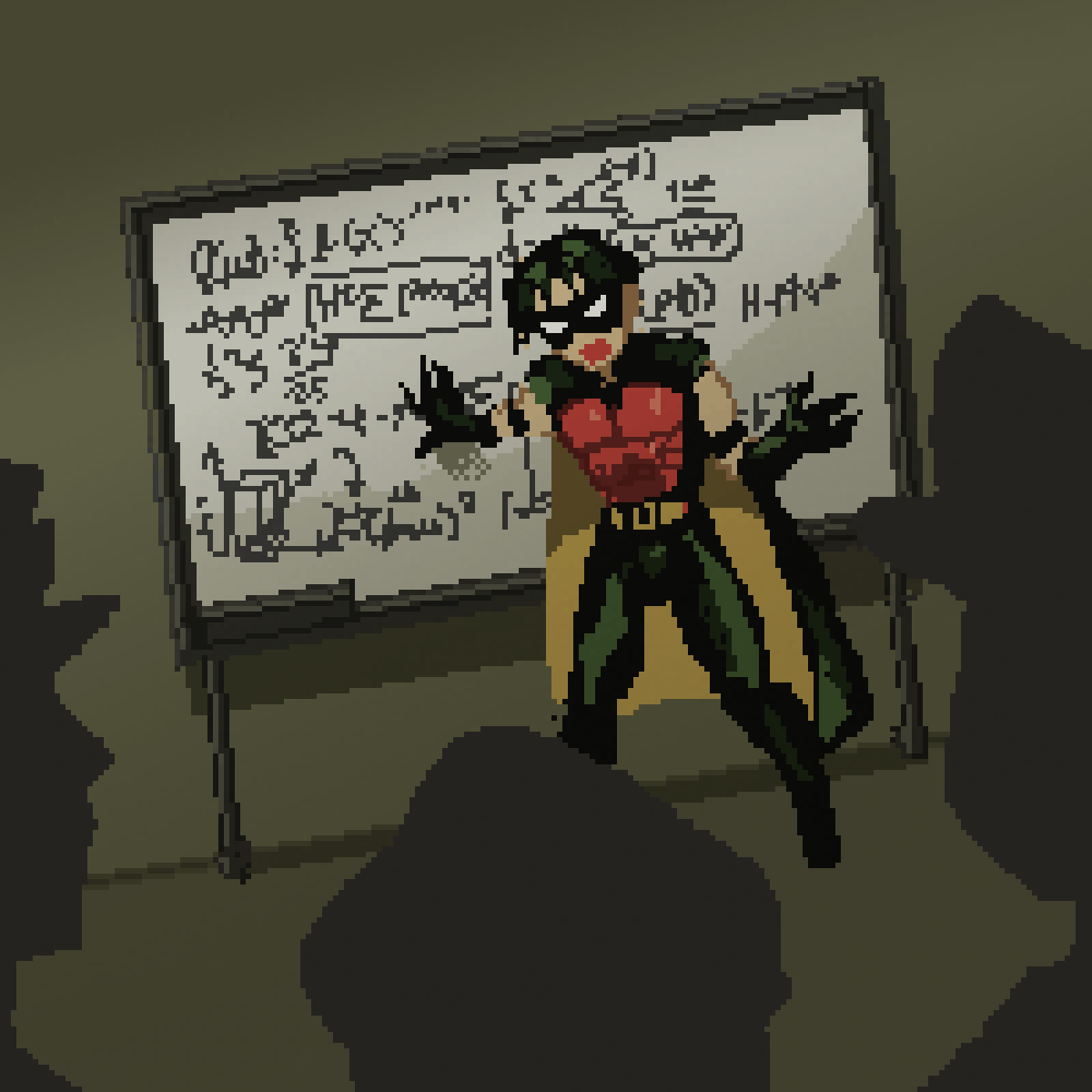 Pixilart - tim drake being a nerd by oxyd