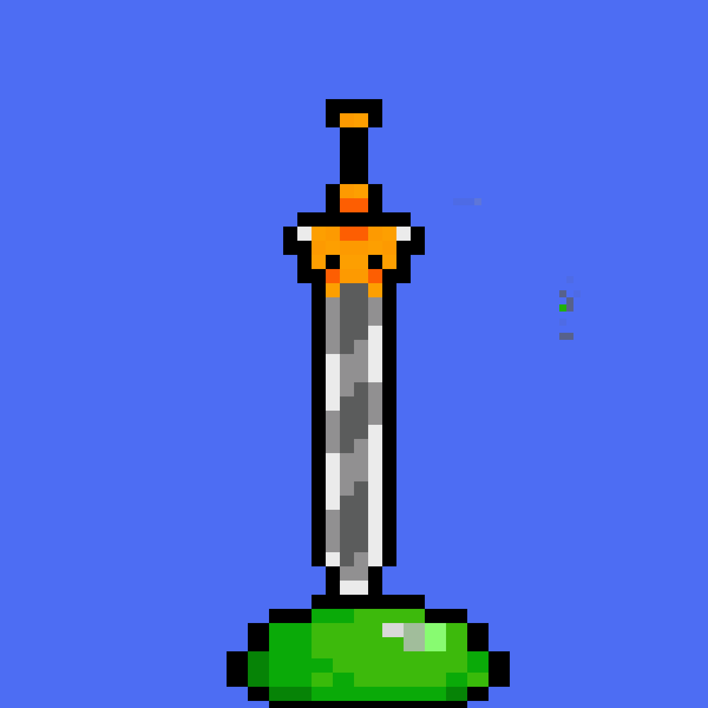 Pixilart - Bouncing Sword by Charlemander