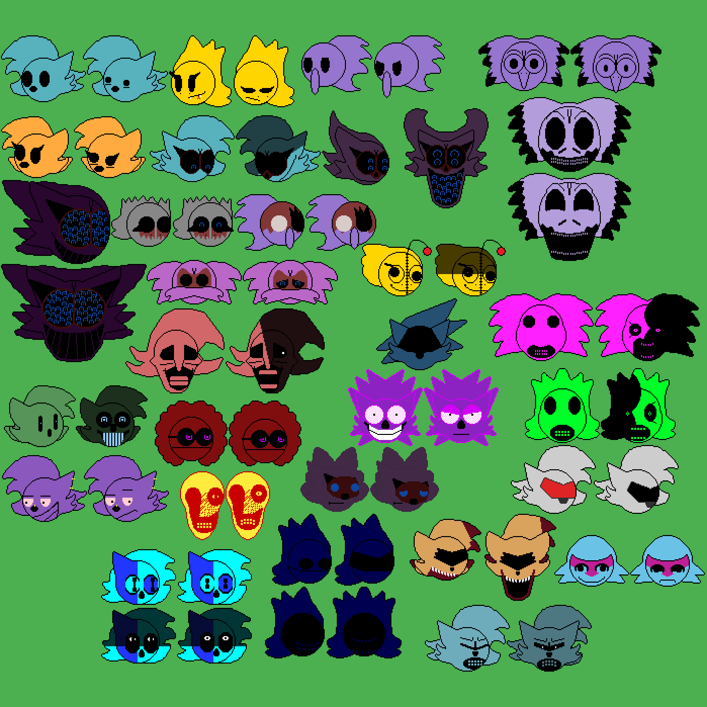 Pixilart - FNF Icons by creplbum