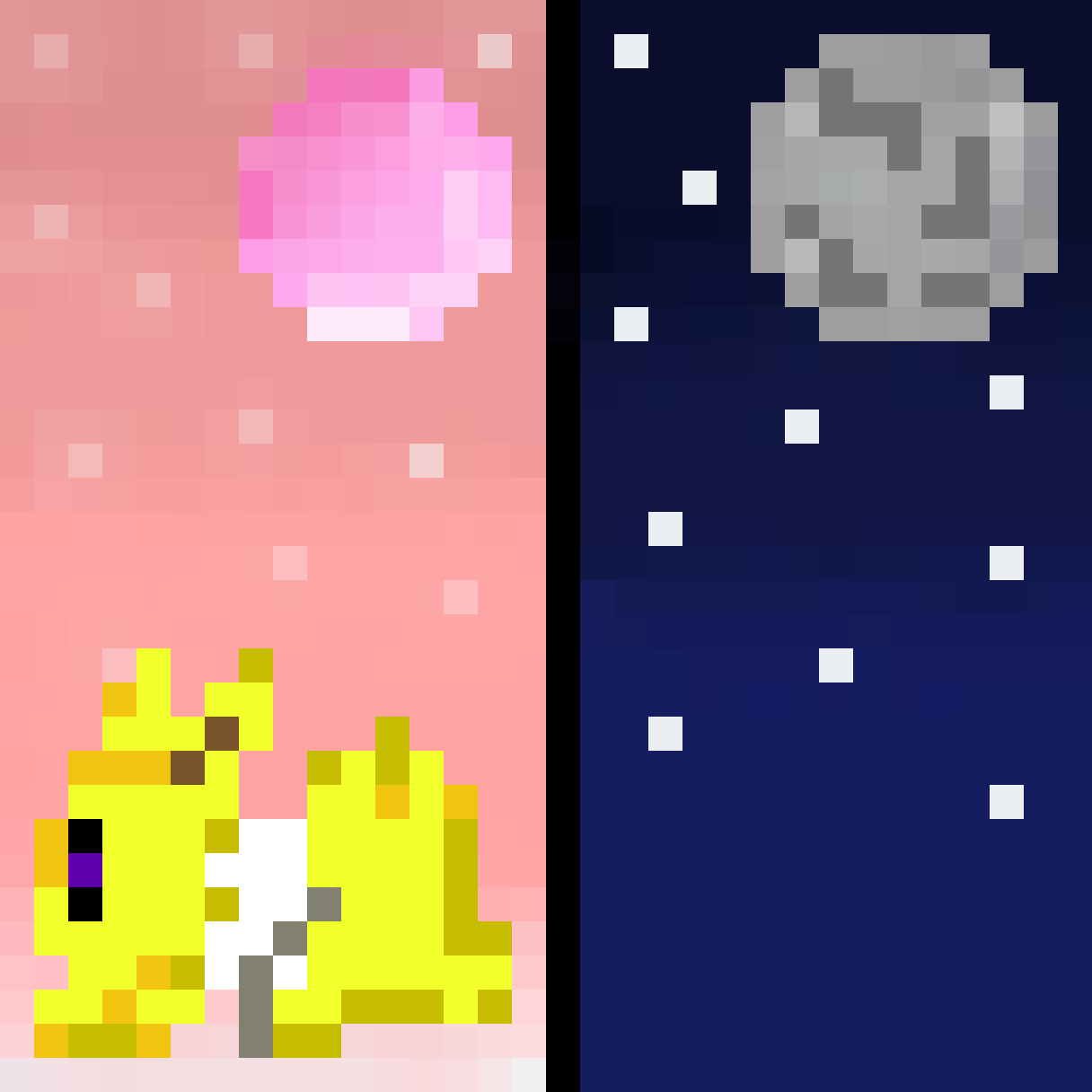 Pixilart - Dream VS. IRL - Drawing by youarenice