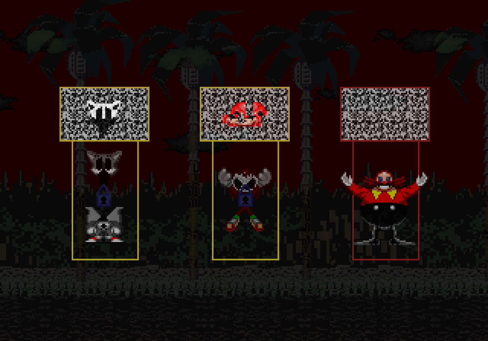 Pixilart - godspeed.x select screen for eggman by Kalviniscool