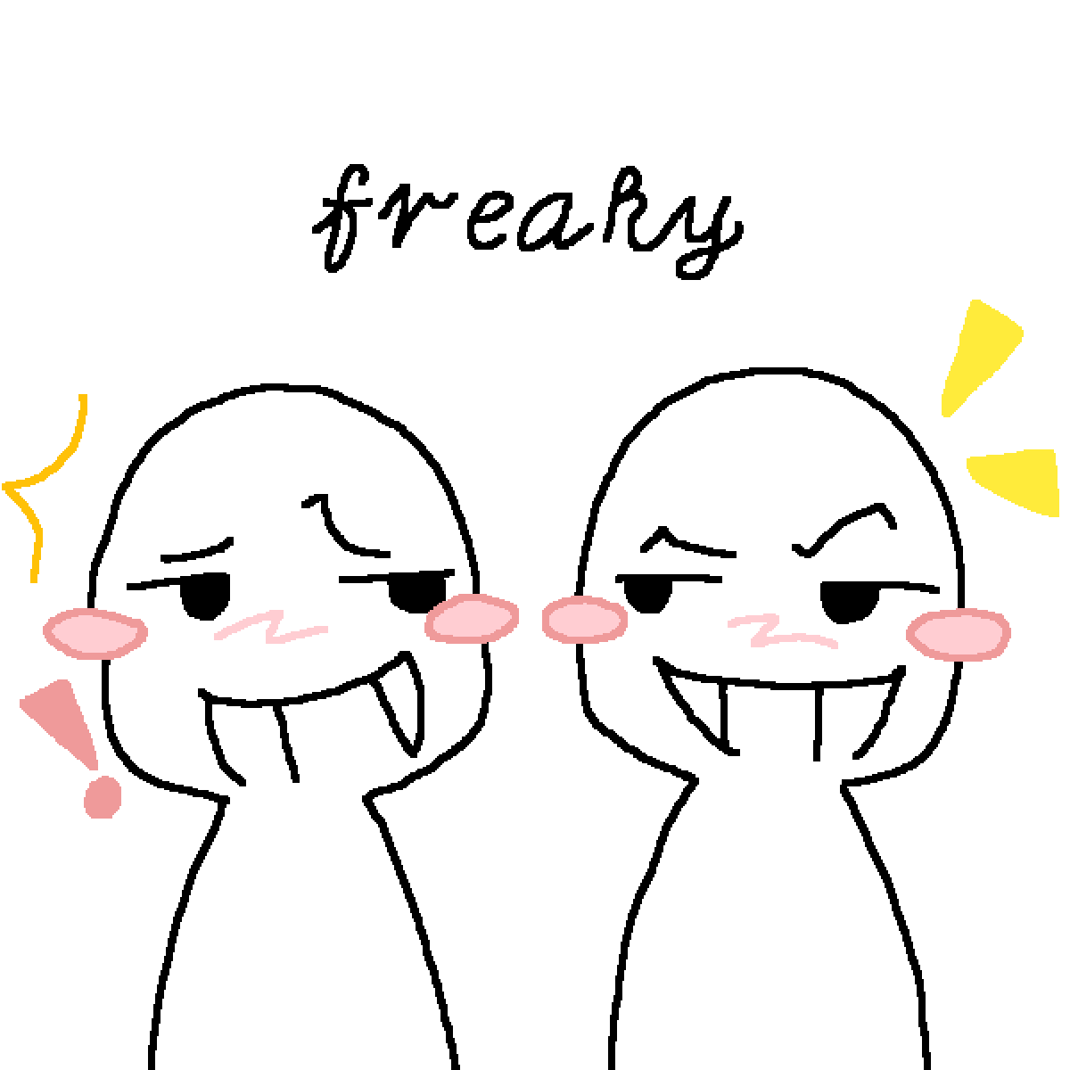 Pixilart - Freaky Base. by CookieCakes