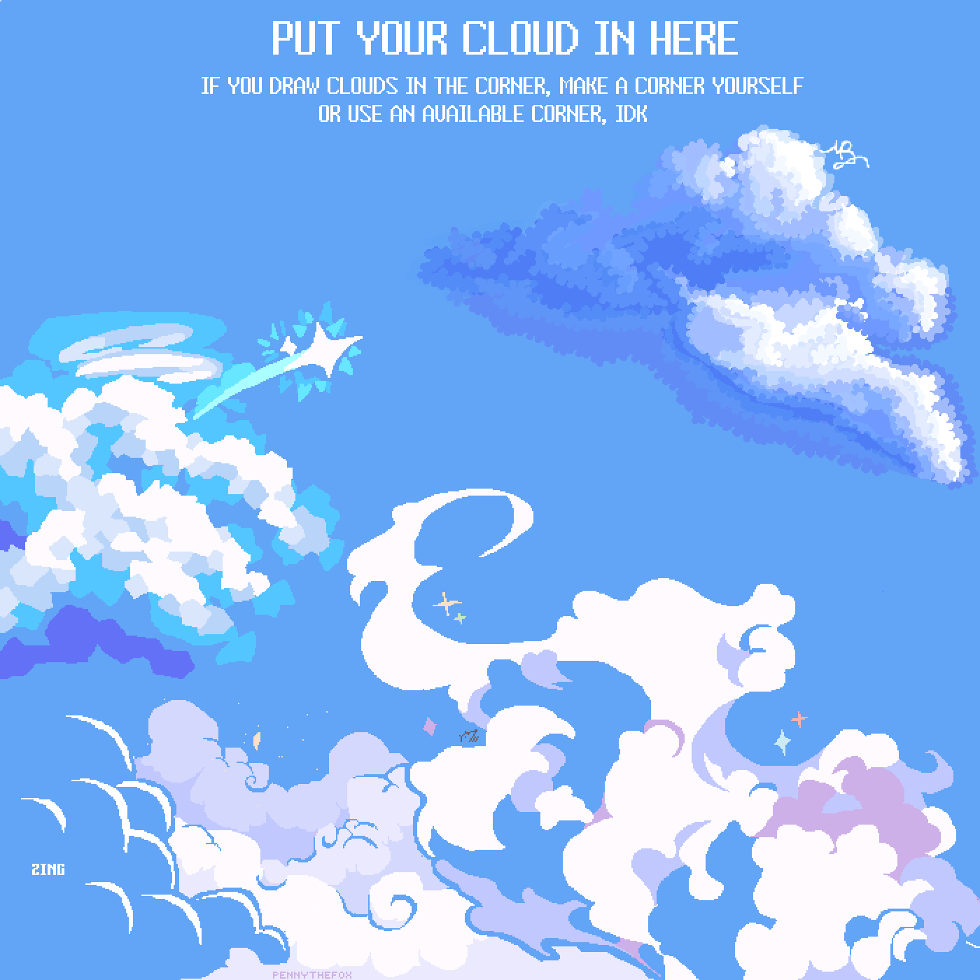 Pixilart - Clouds by ILikeToDoArt