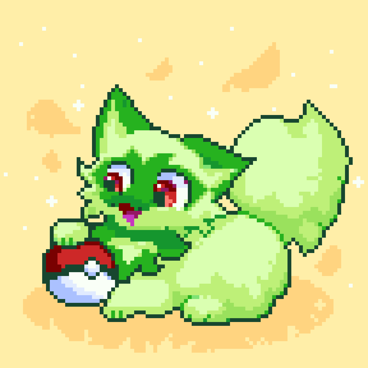 Pixilart - Sprigatito by wanitarou