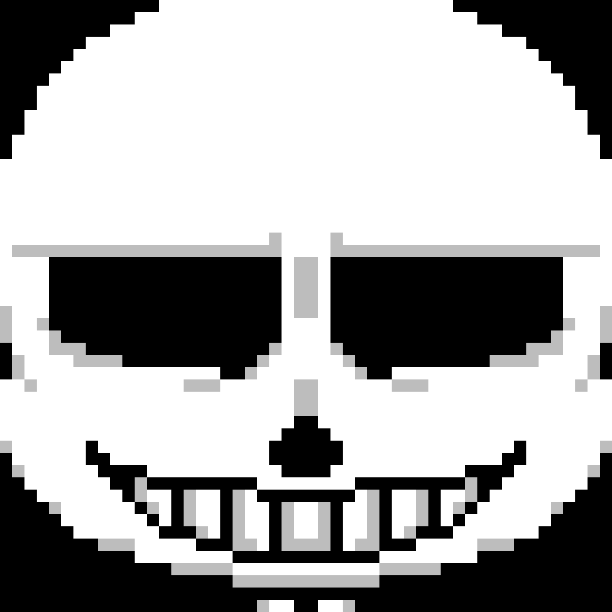 Pixilart - sans head base by sans-is-cool34