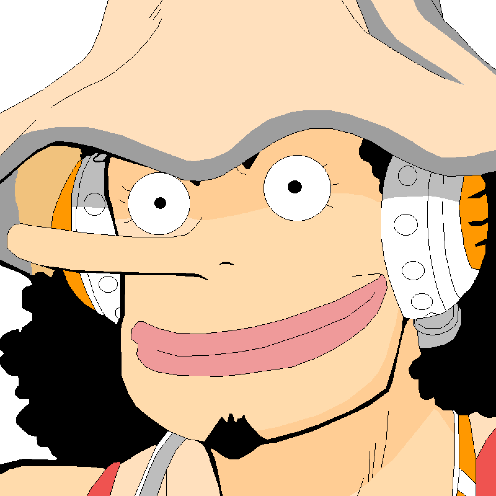Pixilart - usopp base by highlandhawks