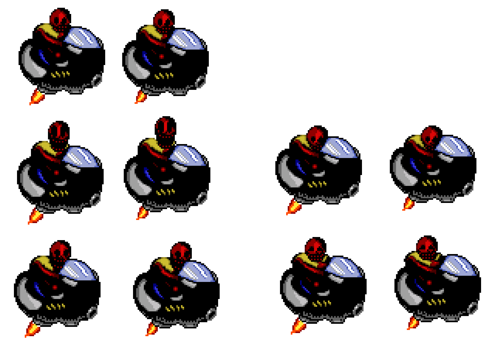 Pixilart - unused starved sprite sheet for fnf vs redux by BlueboxDude