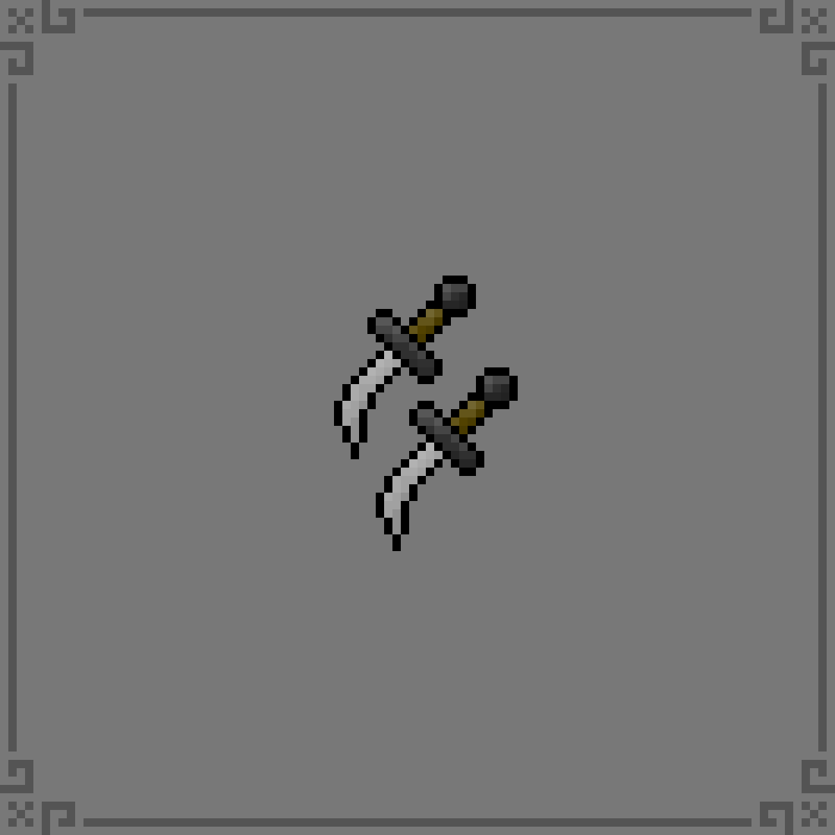 Pixilart - Classic Iron dagger by Winter085