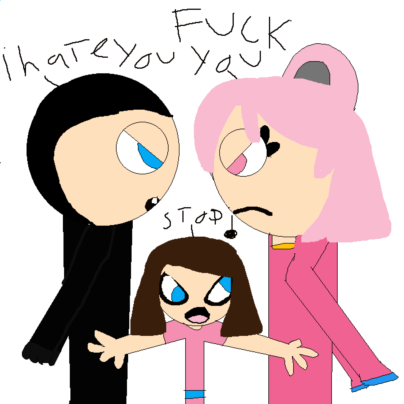 Pixilart - Nati and Babyface are break up by Anonymous