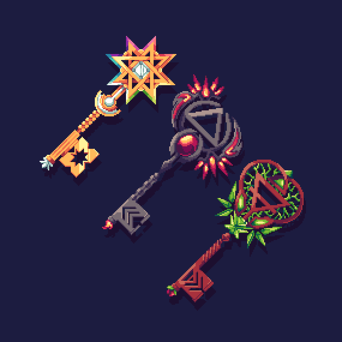 Pixilart - Alchemy keys by Pixel-Olive