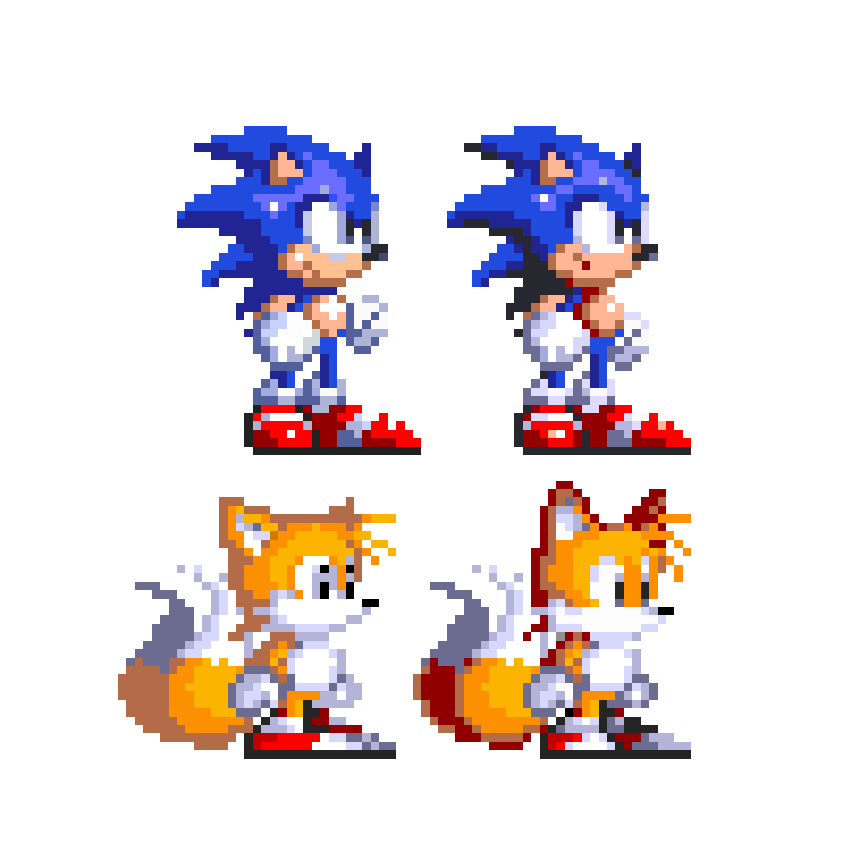 Pixilart - better sonic 3 sprites by Gavin2040