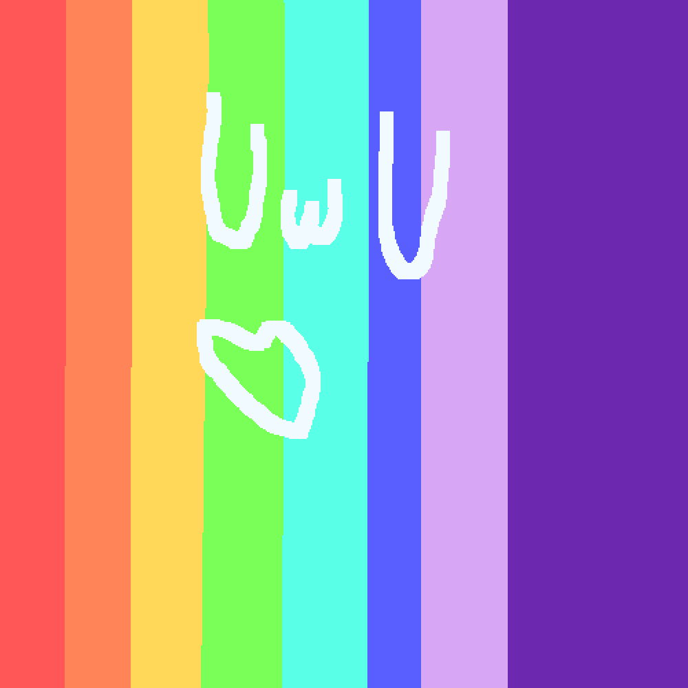 Pixilart - rainbow by iloveouppy14