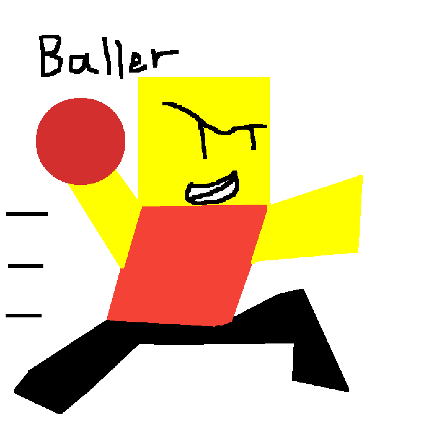 Pixilart - Baller by ItsTheMan