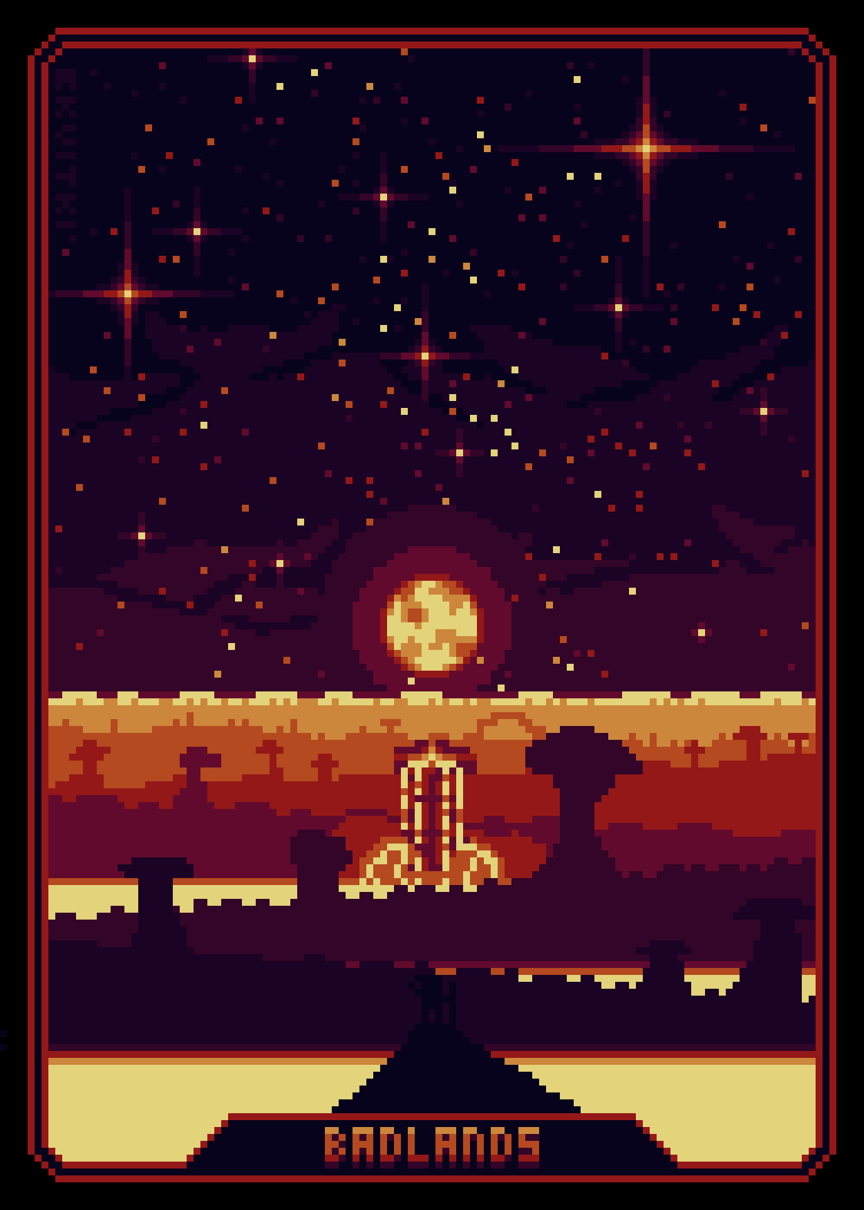 Pixilart - Badlands by Ek-Vitki