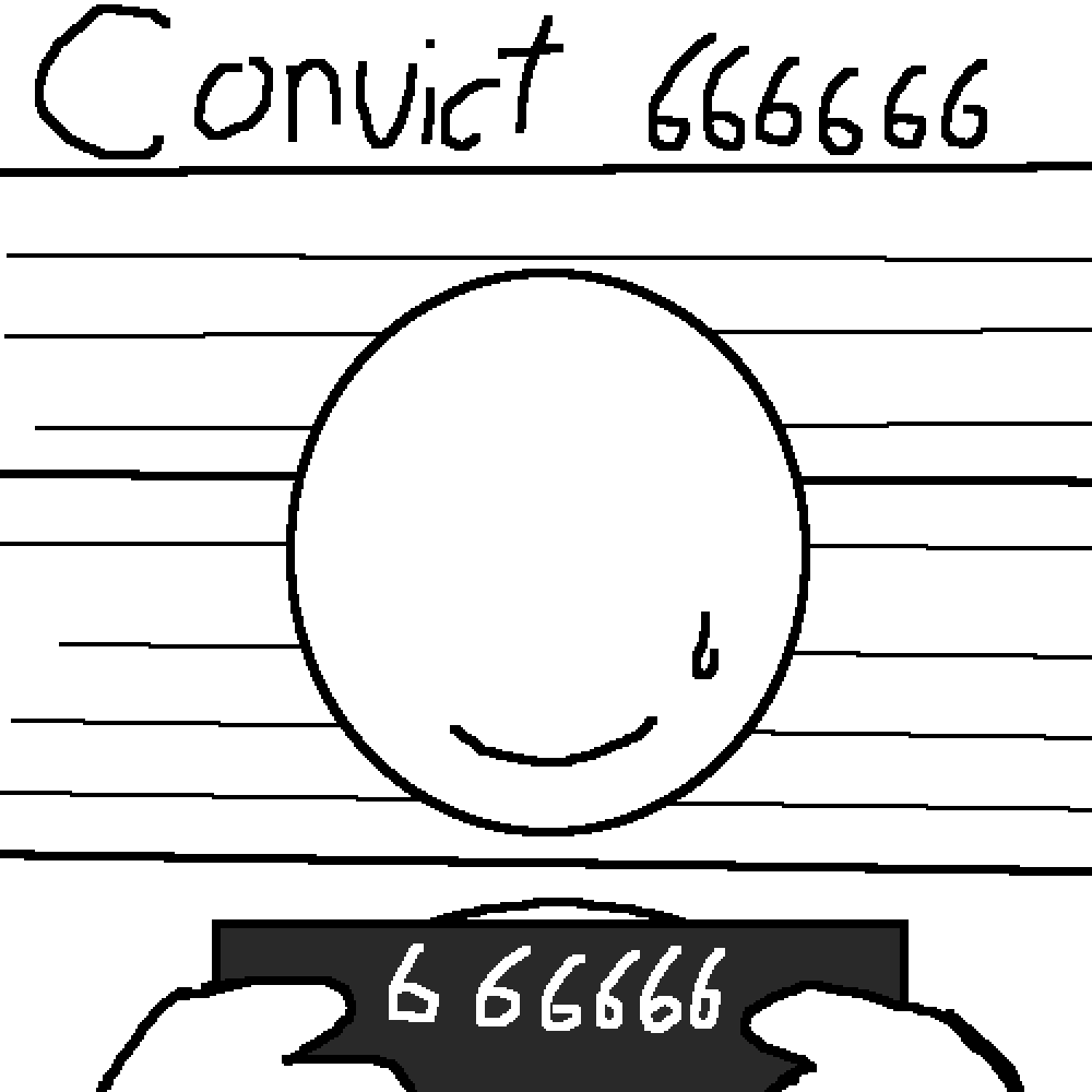 Pixilart - Convict 666666 by AnimeGacha12234