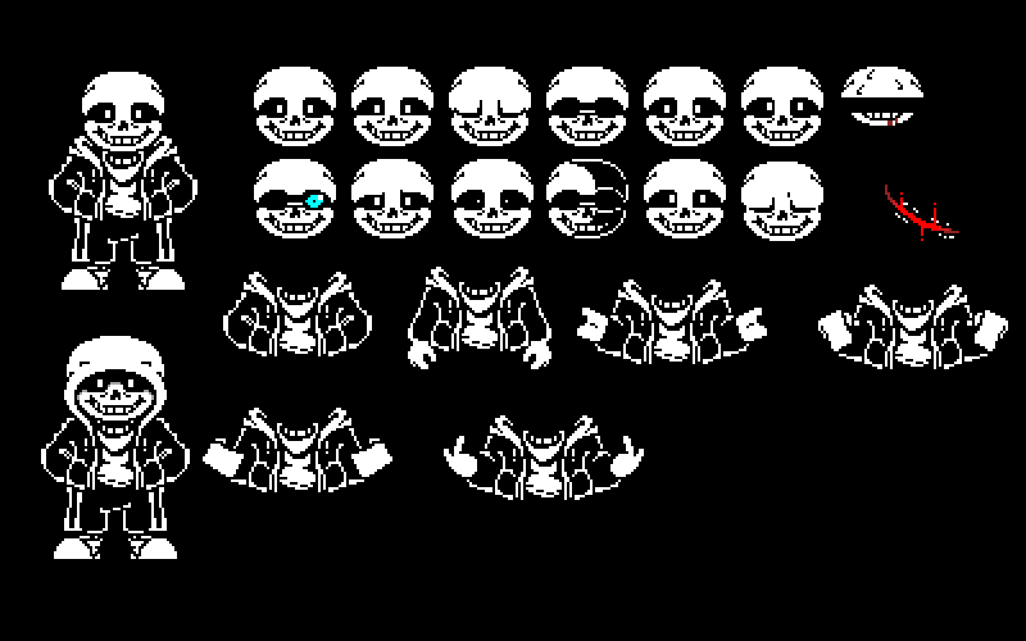 Pixilart - Sans V3.8 by CasualStff