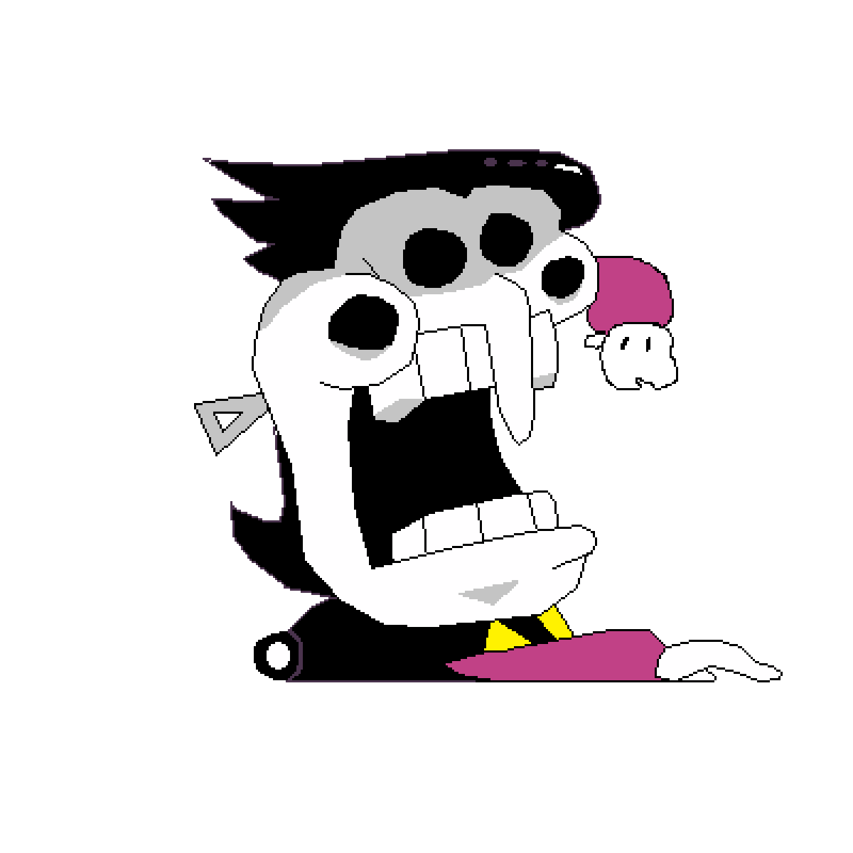 Spamton Neo Palette - Pixilart