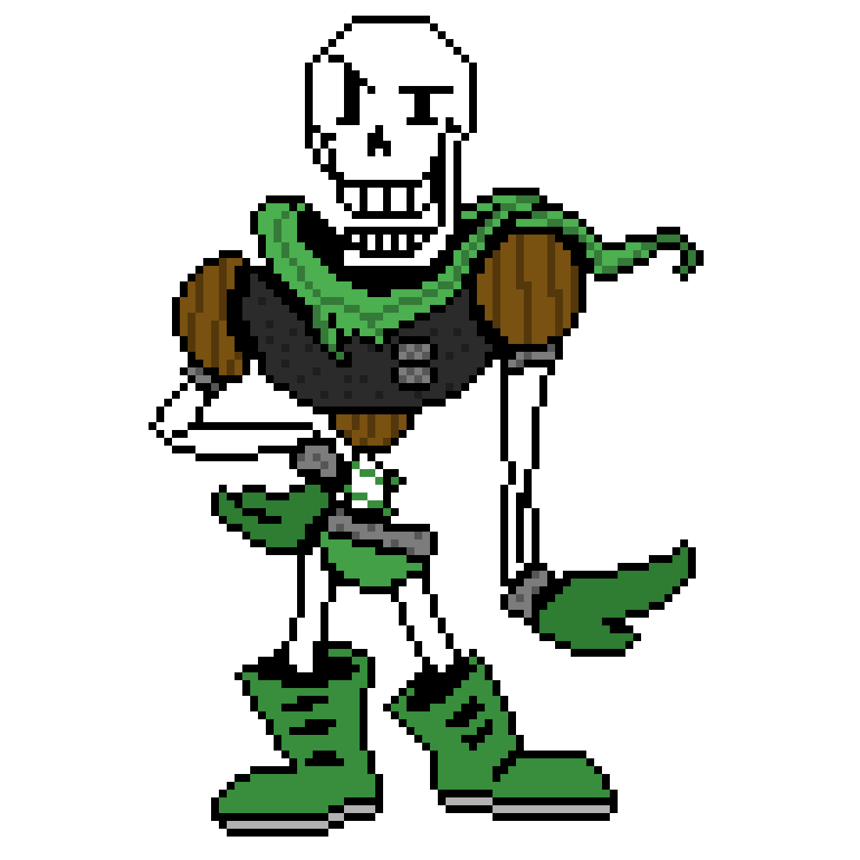 Pixilart - NT Papyrus by RJW3009