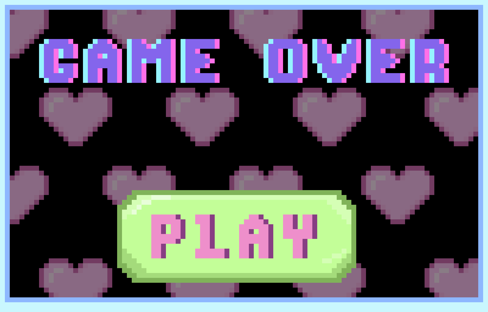 Pixilart - Game Over 2 by Kleinsteudios