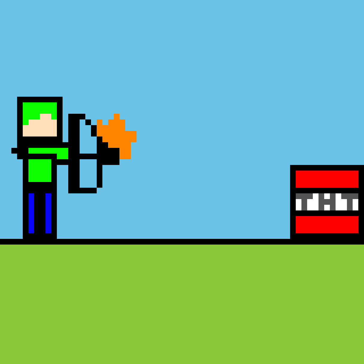 Pixilart - TNT Explode by MClegend968